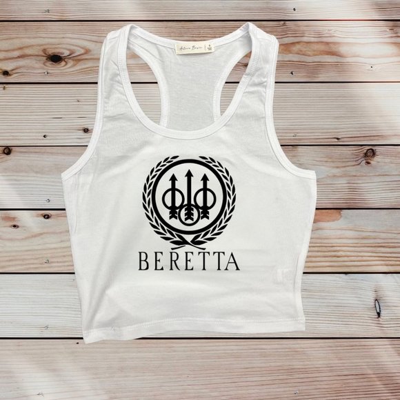 Tops | Beretta Cropped Tank Top | Poshmark
